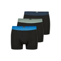 Schiesser Boxershorts »95/5 Multipacks« 3er Pack, mit farblich abgesetztem, sportlichem Logo-Webgummibund sortiert 10 7 7 Herren-Shorts von Schiesser