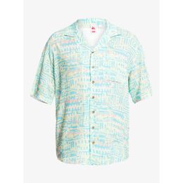 Quiksilver Kurzarmhemd &raquo;x Stranger Things The Argyle&laquo; Argyle Aop M - US-Gr&ouml;&szlig;en US-Gr&ouml;&szlig;en M Stoff: leichte Viskose