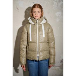 Haily's HAILY’S Steppjacke »LS PA JK Ma44ilin« mit Kapuze seitliche Reißverschlüsse lkhaki M M Pufferjacke von HaILY’S in bester Marken-Qualität