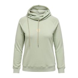 Only CARMAKOMA Kapuzensweatshirt »CARMADDIE L/S HOODIE SWT JRS«, mit Glitzerstickerei Desert Sage Detail:W. Desert Sage lurex Emb. L L Hoodie von...