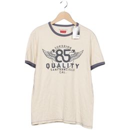 Levi's LEVI'S T-Shirt Herren Größe M Second Hand beige