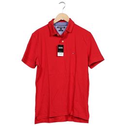 Tommy Hilfiger Poloshirt Herren Größe L Second Hand rot