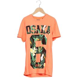 Superdry T-Shirt Herren Größe M Second Hand orange