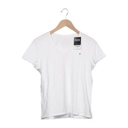 Tommy Hilfiger T-Shirt Damen Gr&ouml;&szlig;e L Second Hand wei&szlig;