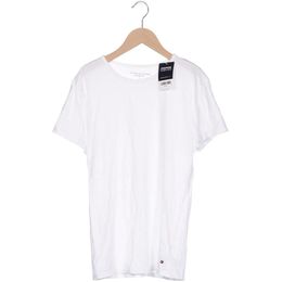 Tommy Hilfiger T-Shirt Herren Gr&ouml;&szlig;e M Second Hand wei&szlig;