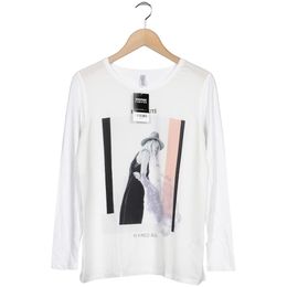 soyaconcept Langarmshirt Damen Gr&ouml;&szlig;e S Second Hand wei&szlig;