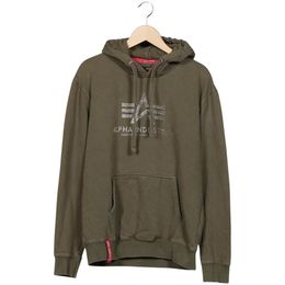 Alpha Industries Kapuzenpullover Herren Größe XL Second Hand grün