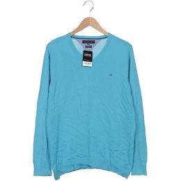 Tommy Hilfiger Pullover Herren Gr&ouml;&szlig;e XL Second Hand blau