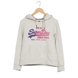 Superdry Kapuzenpullover Damen Größe L Second Hand grau