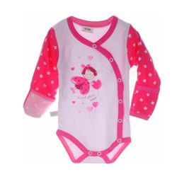 La Bortini Strampler/Body M&auml;dchen Gr&ouml;&szlig;e 104/110 pink