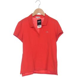 Lacoste Poloshirt Damen Gr&ouml;&szlig;e L Second Hand rot