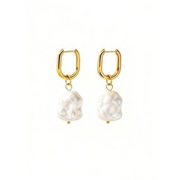 Nemomatheo Earrings 'Marea' female White size 11 cm x 8 cm x 2cm