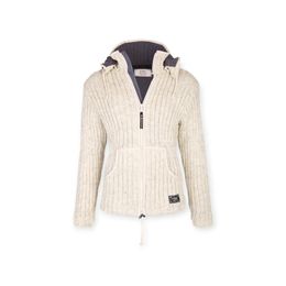 Thc Natural Line Knit Cardigan 'THC 713' female Beige size L