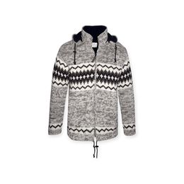Thc Natural Line Knit Cardigan 'THC 608' female Grey size M
