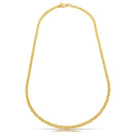 Tony Fein Kette 'Cristallino' Damen Größe 45 cm gold