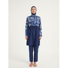 Riva Mera By Marina Swimsuit 'Riva Mera by Marina R2502 Burkini/Modest' female Blue size M