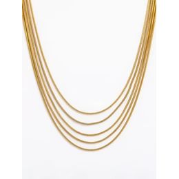 Rougemont Jewellery Necklace 'Trendige Layering Halskette' female Gold size Onesize