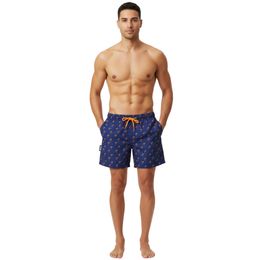 Luvanni Badeshorts 'Boardshorts Style 22-24 Badehose Pal' Herren Gr&ouml;&szlig;e M orange