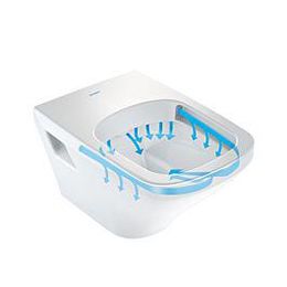 Duravit DuraStyle Wand Tiefspül WC 2538090000 Ausladung 54 cm, weiss, Rimless