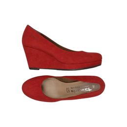 Tamaris Pumps Damen Gr&ouml;&szlig;e 36 Second Hand rot