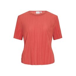 Vila Shirt female Red size XL