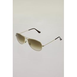 Ray-Ban Sonnenbrille Damen Gr&ouml;&szlig;e One Size Second Hand gold