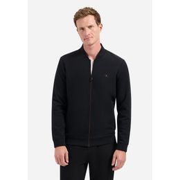 NO EXCESS Herren Sweater "NO EXCESS Bomberweste von Timeless Basics"schwarz, Gr. S, 49% Polyester, 45% Baumwolle, 6% Elasthan, Sweatshirts
