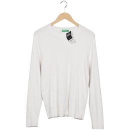 United Colors Of Benetton Pullover Herren Größe S Second Hand weiß