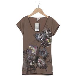 Garcia T-Shirt Damen Gr&ouml;&szlig;e S Second Hand braun