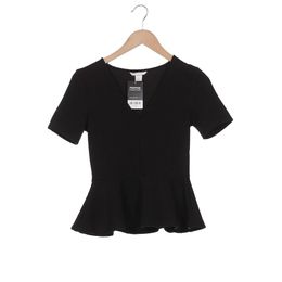 H&M H&M T-Shirt Damen Gr&ouml;&szlig;e XS Second Hand schwarz
