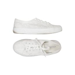 Superga Sneaker Damen Gr&ouml;&szlig;e 38 Second Hand wei&szlig;