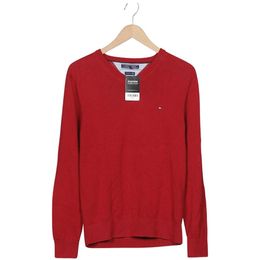 Tommy Hilfiger Pullover Herren Gr&ouml;&szlig;e S Second Hand rot