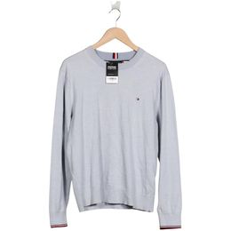 Tommy Hilfiger Pullover Herren Größe L Second Hand hellblau