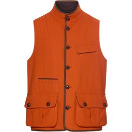 Habsburg Lodenweste Ambros Orange (Gr&ouml;&szlig;e: 50)