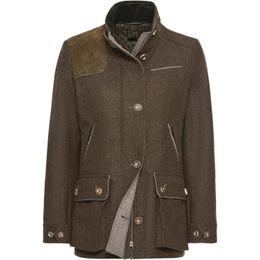 Habsburg Damen Lodenjacke Anita Schlamm/Schiefer (Gr&ouml;&szlig;e: 36)