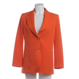 HERZENSANGELEGENHEIT Blazer Damen Gr&ouml;&szlig;e S Second Hand orange