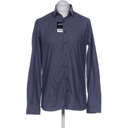 OLYMP Hemd Herren Größe L Second Hand blau