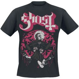 GHOST Guitars T-Shirt schwarz in 4XL GHOSA444