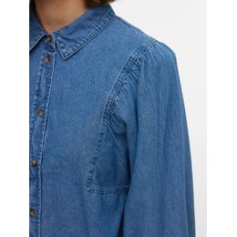 V&eacute;ro Moda Vero Moda Bluse 'VMSITTA' Damen Gr&ouml;&szlig;e XL blue denim