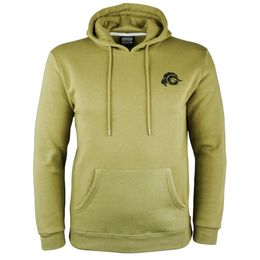 GUGGEN Mountain Sweatshirt 'Kapuzenpullover H02 Fleece Hoodie' Herren Gr&ouml;&szlig;e XL oliv