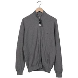 Fynch-Hatton Strickjacke Herren Gr&ouml;&szlig;e L Second Hand grau