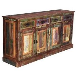 SIT-MÖBEL Sideboard SIT "Riverboat", bunt, B:160cm H:80cm T:40cm, Massivholz, Sideboards