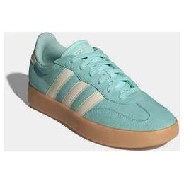 Sneaker Adidas SPORTSWEAR "BARREDA", Gr. 38,5, semi flash aqua, wonder weiß, gum10, Leder, Synthetik, sportlich, Schuhe, Design auf den Spuren des Adidas Handball Spezial