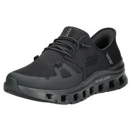 Sneaker Skechers "Skechers Sneaker Textil", Herren, Gr. 43, schwarz, Textil, Schuhe