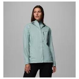 Regenjacke Columbia, Damen, Gr. XL, crushed blau, Obermaterial: 100% Nylon, normal, Jacken