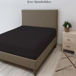 Graues Spannbettlaken aus Baumwolle 140-160x200cm