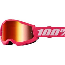 100 Percent Strata 2 Pink, Crossbrille verspiegelt