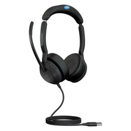 Jabra Evolve 2 50 Kopfhörer Noise cancelling mit Mikrofon - Schwarz