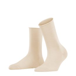 Socken Falke "Active Breeze", Damen, Gr. 39-42, beige (cream), Materialmix, unifarben, normal, Socken Socken, kühlend, atmungsaktiv