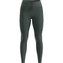 Odlo Zeroweight Warm Reflective Tights Bekleidung Damen gr&uuml;n